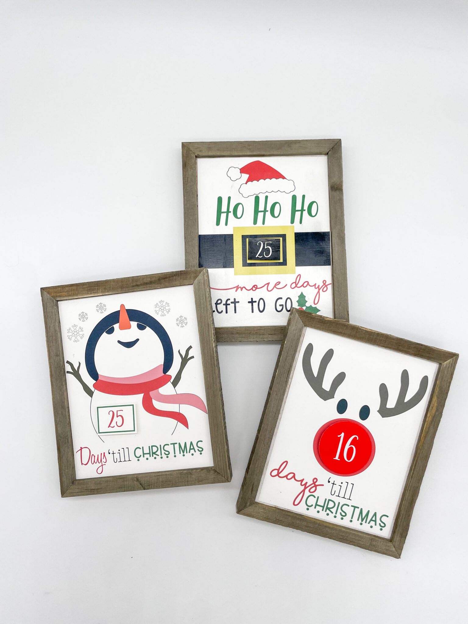 Printable Christmas Countdown Set - Aesthetic Journeys Designs